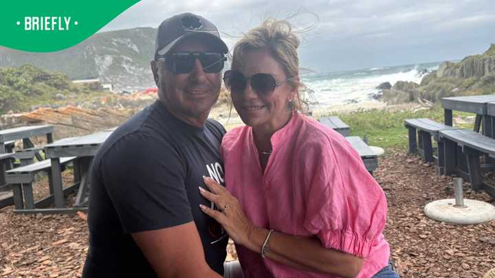 Amor Vittone Praises Her Fiancé, Marius Van Biljon, on His 55th ...