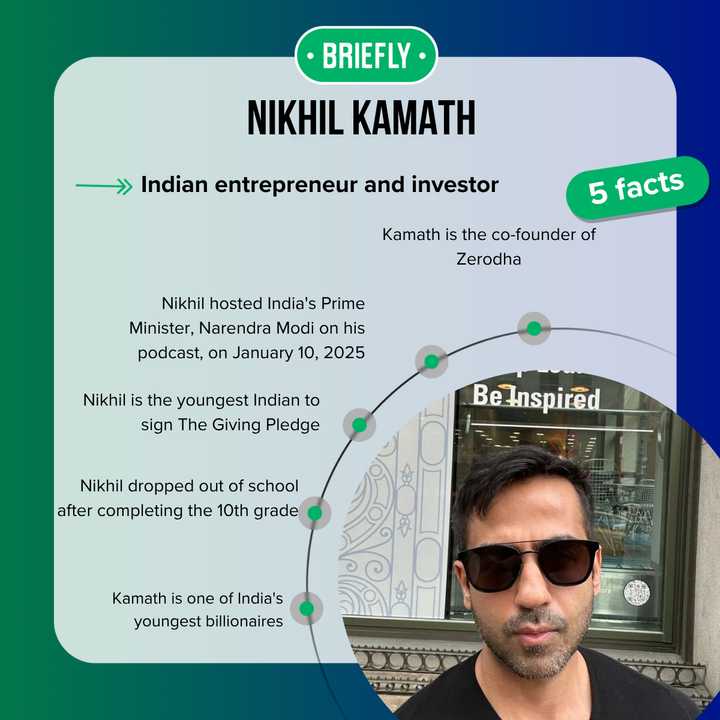 Nikhil Kamath's net worth: how rich is the Zerodha co-founder today? - Briefly.co.za