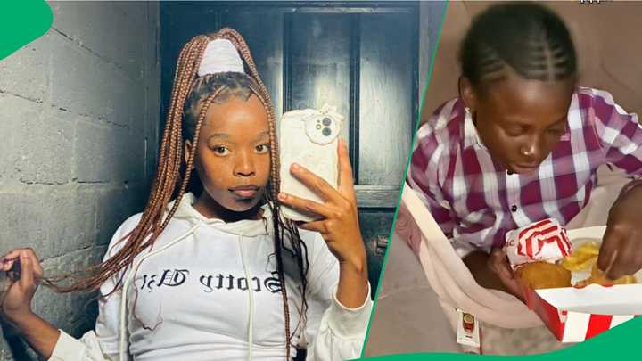 Girl Loves KFC Older Sister’s Boyfriend Bought Her in TikTok Video, SA in Stitches - Briefly.co.za