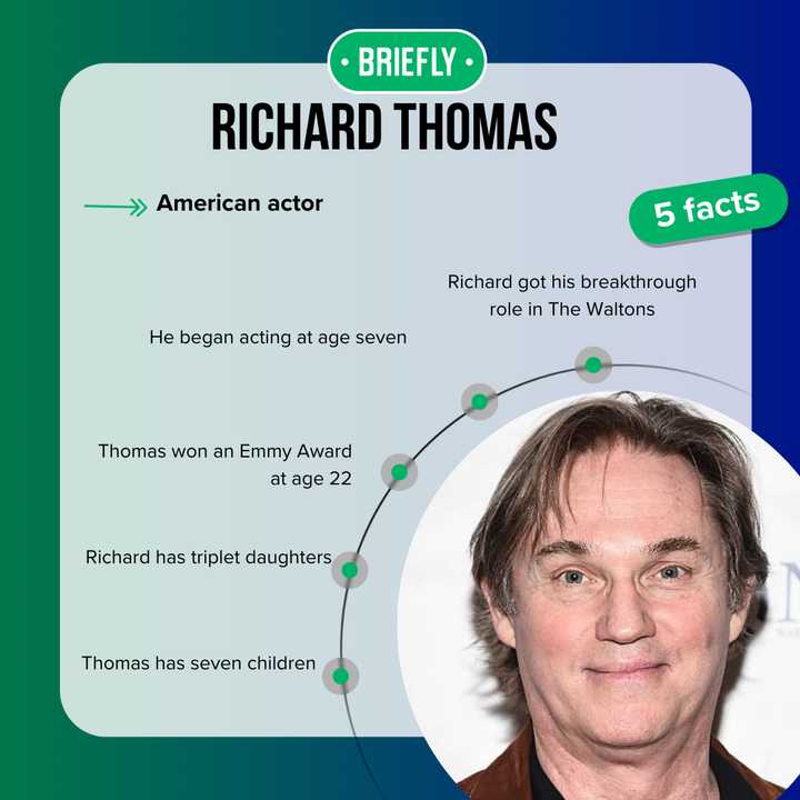 Richard Thomas' children: meet Barbara Ayala Thomas, Richard, Brooke ...