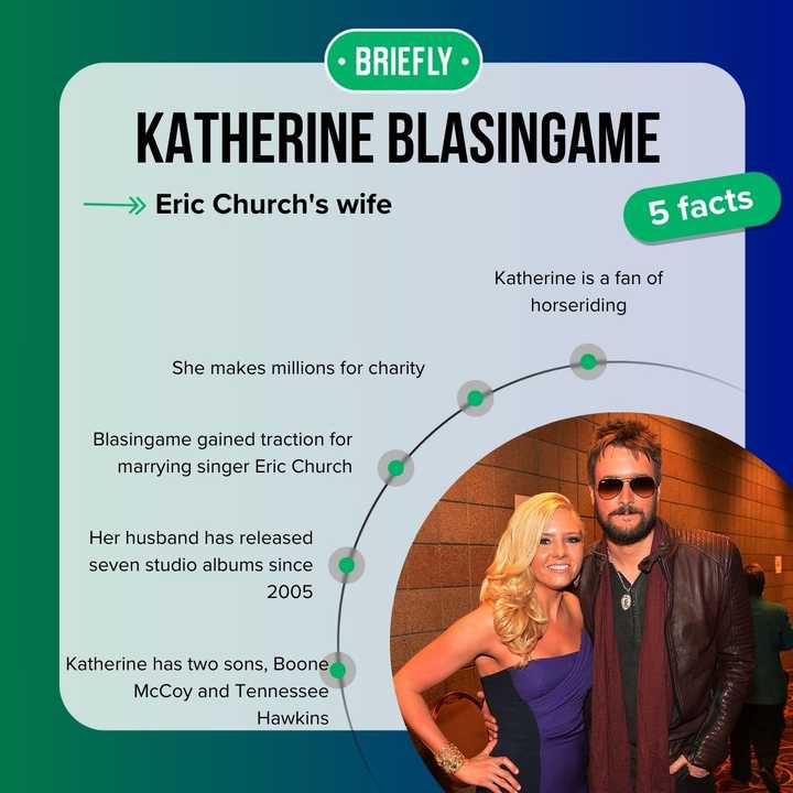 Meet Eric Church's wife: Everything about Katherine Blasingame ...