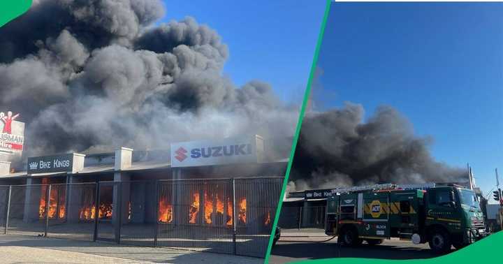 Fire Reported at Suzuki and Bike Kings Boksburg Causes Millions in ...