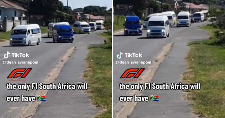 Video of Quantum Taxis Swerving on the Road in Synchrony Gives Mzansi ...