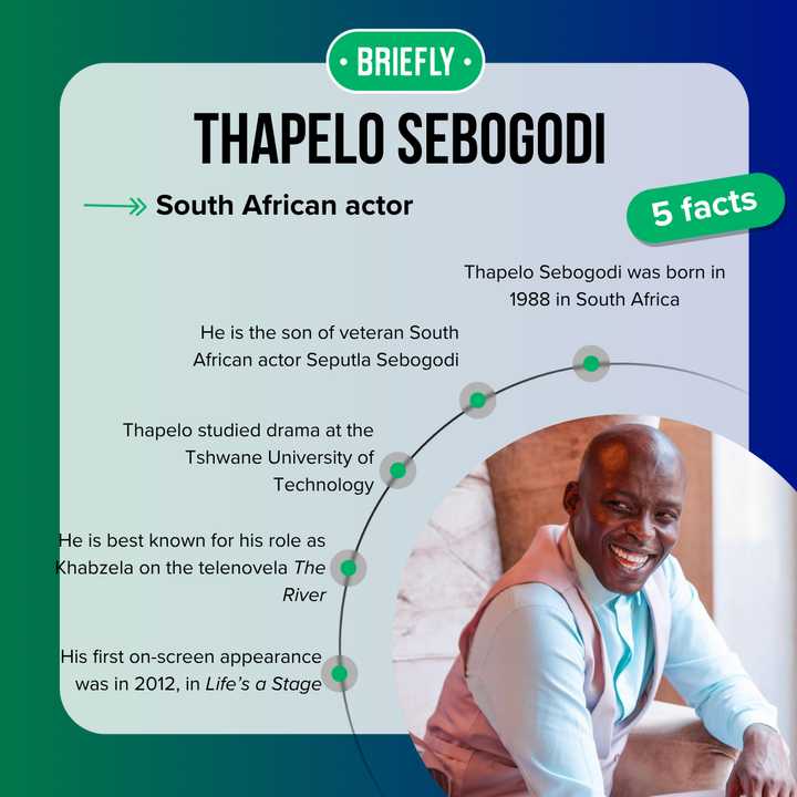 Thapelo Sebogodi: His story, family, and rise in television - Briefly.co.za