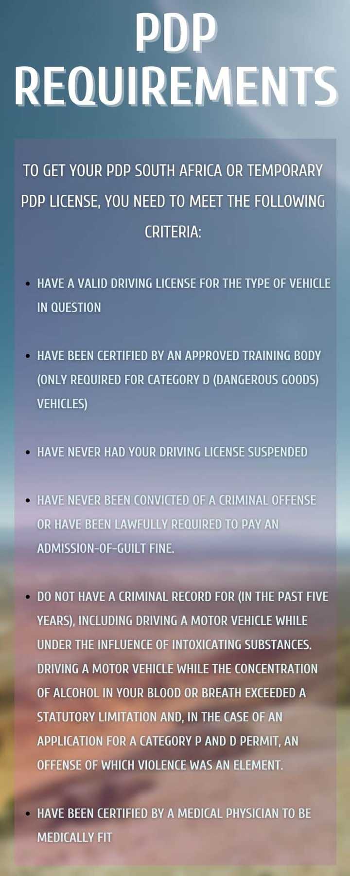 PDP license requirements, application form, fees, and renewal in 2024 ...