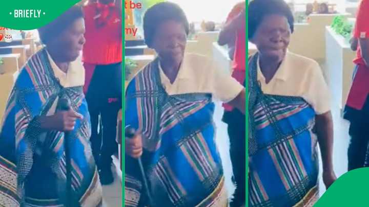 95-Year-Old Gogo Shows Off Dance Moves at Spur Birthday Celebration ...