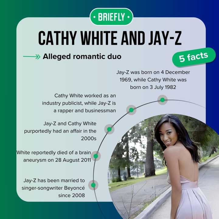 What happened between Cathy White and Jay-Z? What you need to know - Briefly.co.za