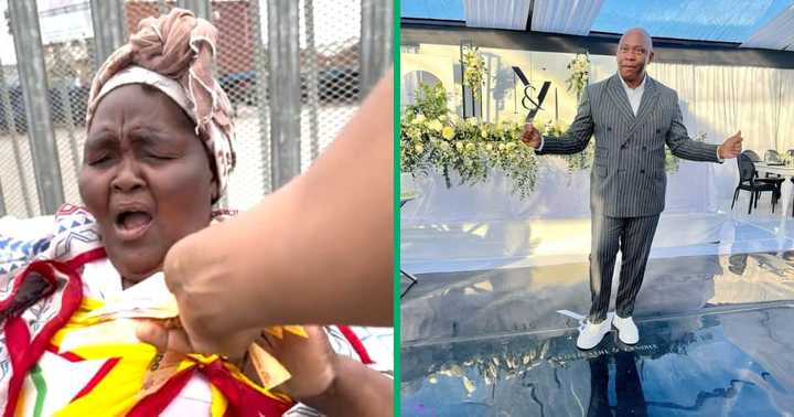 Gogo Overcome With Emotions As She Receives Money From BI Phakathi ...