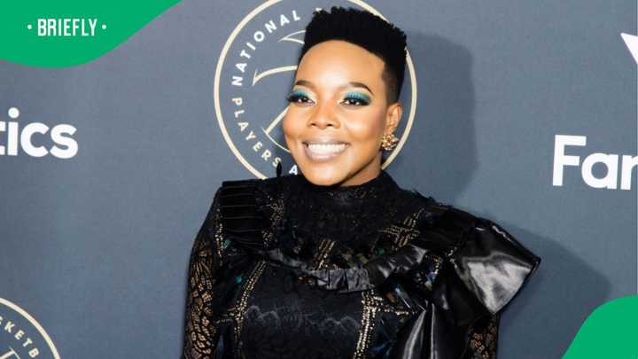 Nomcebo Zikode Celebrates Her Win at Glamour Music Awards USA - Briefly ...