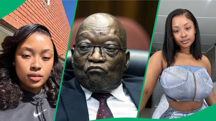 Cyan Boujee Claims Jacob Zuma Is Her Granddad, SA Reacts: “Haaibo I ...