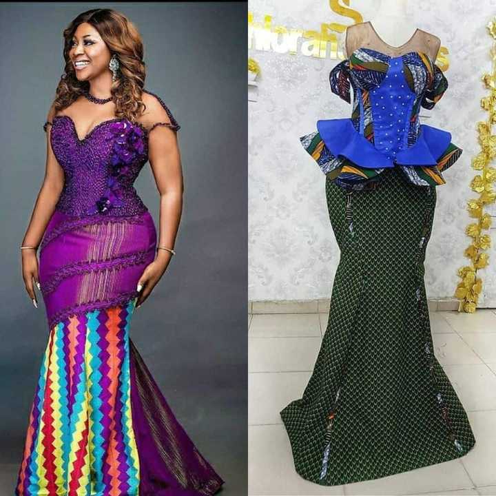 50+ trendy Slit and Kaba style designs for ladies (with images ...