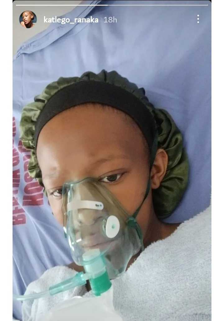 Manaka Ranaka’s Daughter Katlego’s Final Hospital Photo Before Her Death Shared on Social Media ...