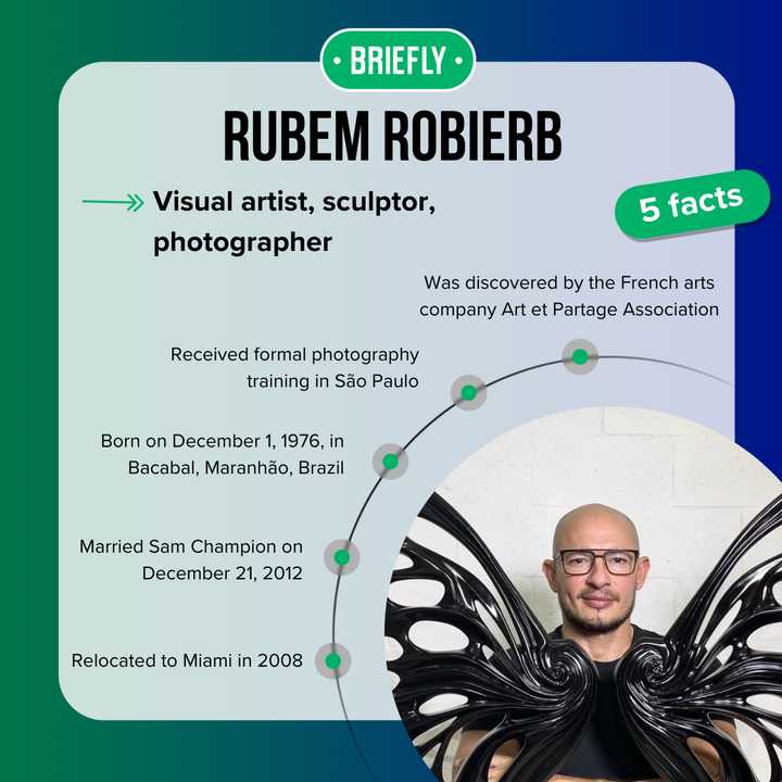 Meet Rubem Robierb, Sam Champion's husband and an accomplished fine art photographer - Briefly.co.za