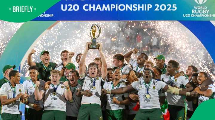 Springboks Celebrate as Junior Boks Beat New Zealand to Win U20 World ...