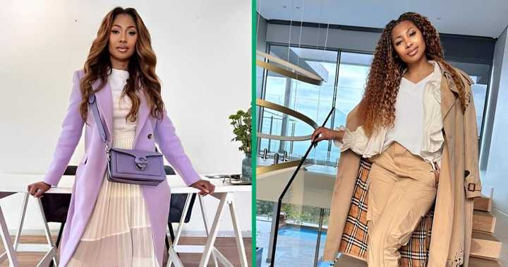 Enhle Mbali Stuns in New Pictures From Her Kenya Vacation in Mombasa ...