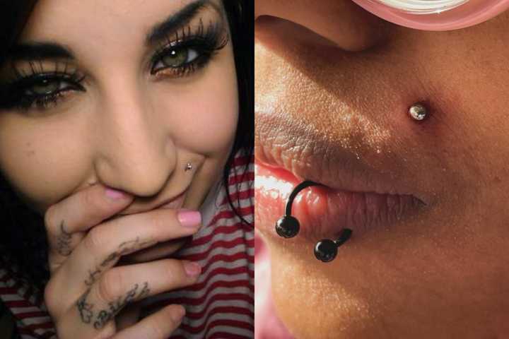 All types of lip piercings, their names, pain, and how to care ...
