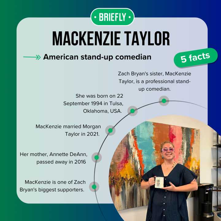 Who is Zach Bryan's sister? Get to know MacKenzie Taylor - Briefly.co.za