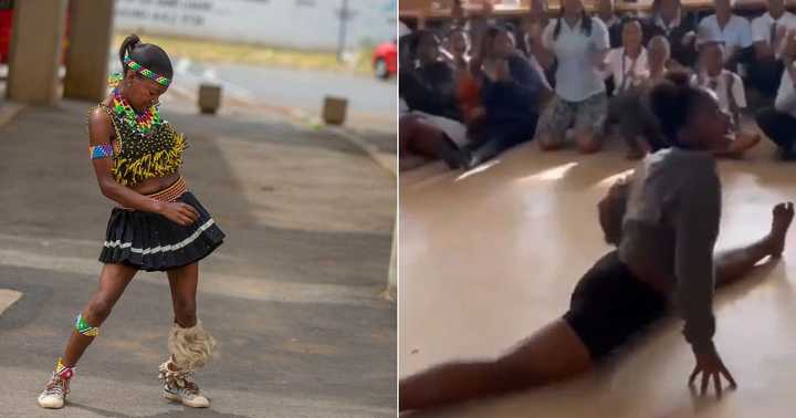 Zulu Dance Modernised by Teen School Girl Goes Viral and Wows Mzansi ...