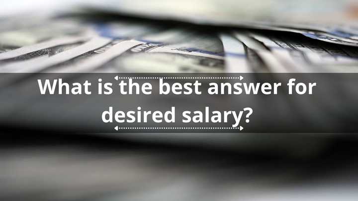 What to put for the desired salary on job applications? Dos & don’ts ...