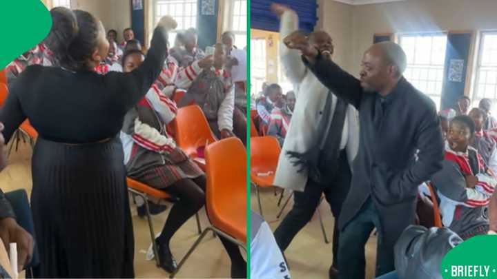 Teachers Light Up Gumba Dance Challenge in School Hall, Mzansi Loves It ...
