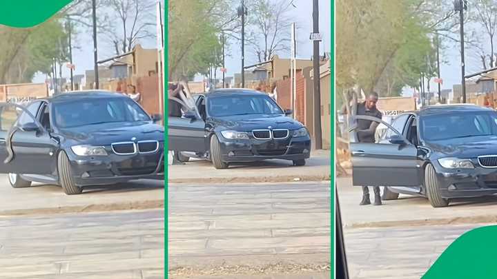 “I Have 9 Snakes in Total”: Viral Soweto BMW Driver With a Reptile in ...