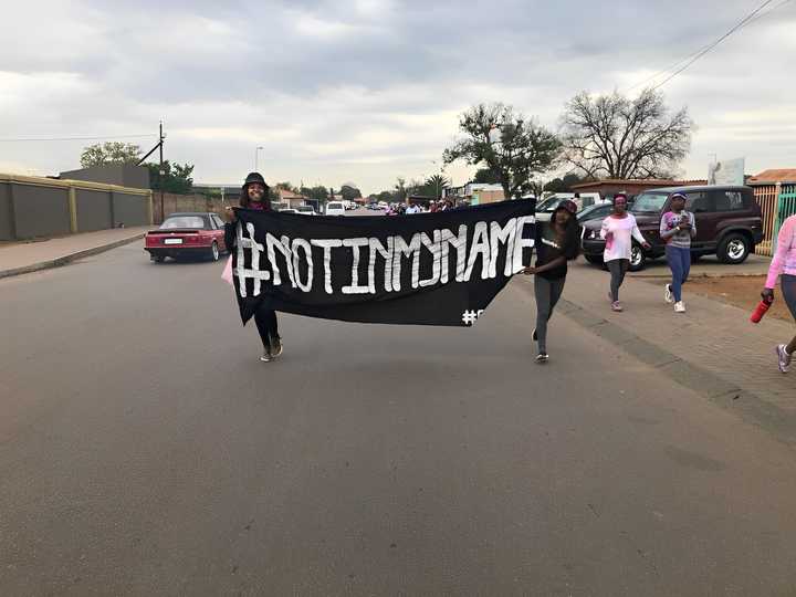 Not in My Name Calls for Justice for Bergview College Rape Victim, SA ...