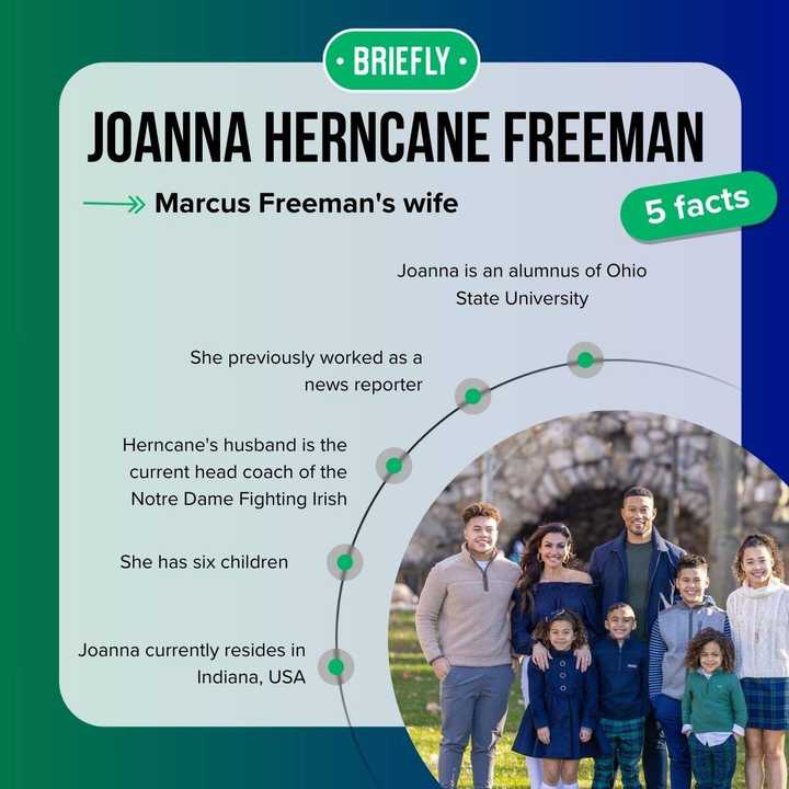 Meet Marcus Freeman's wife, Joanna Freeman: Facts about ND Coach's ...