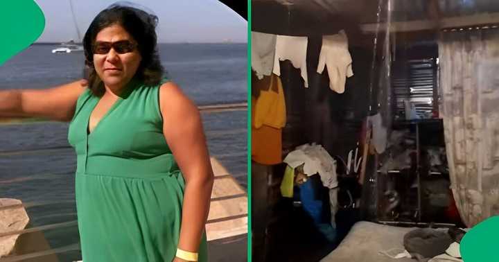 South African Woman Pleads for Help After Bad Weather Damages Shack ...