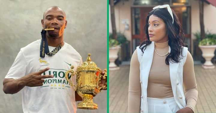 Mzansi Praises Makazole Mapimpi’s Wife Sasha: “She’s Uniquely Beautiful ...