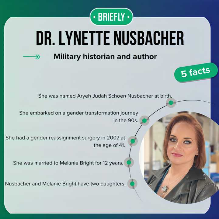 Dr. Lynette Nusbacher’s bio: All we know about her transition ...