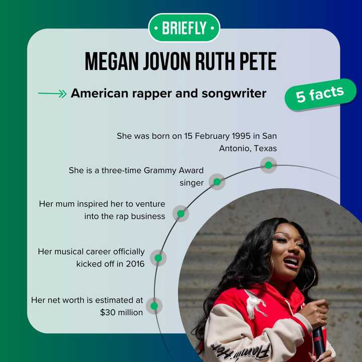 Who is Joshua Pete? Megan Thee Stallion’s true story - Briefly.co.za