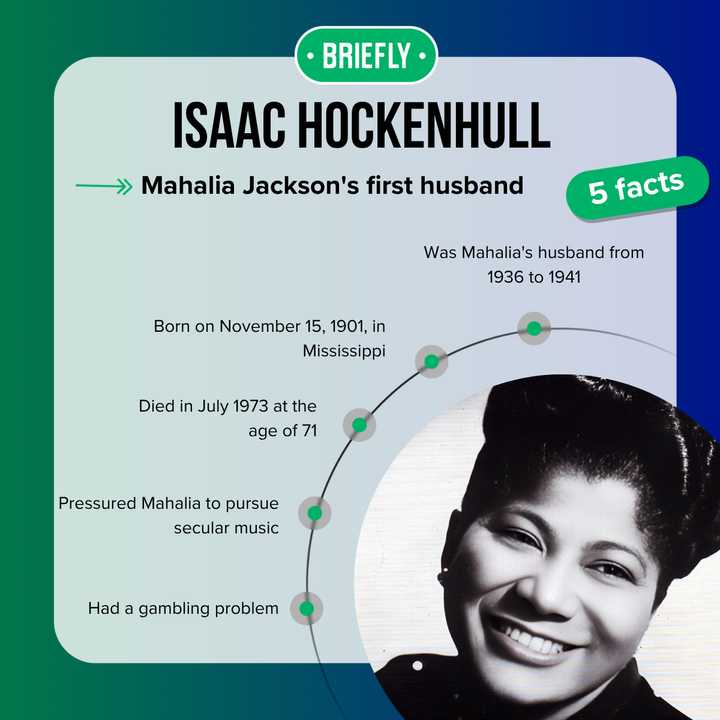 The untold story of Isaac Hockenhull and Mahalia Jackson's 5-year ...