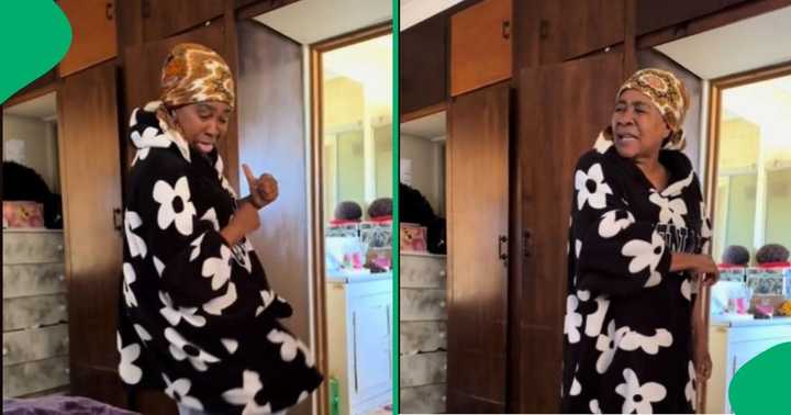 Mzansi Stans 70-Year-Old "Gogo" as she Shows Off Her Dance Moves ...