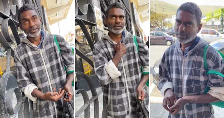 BI Phakathi Blesses Homeless Man With Enough Money to Get Him Back Home ...
