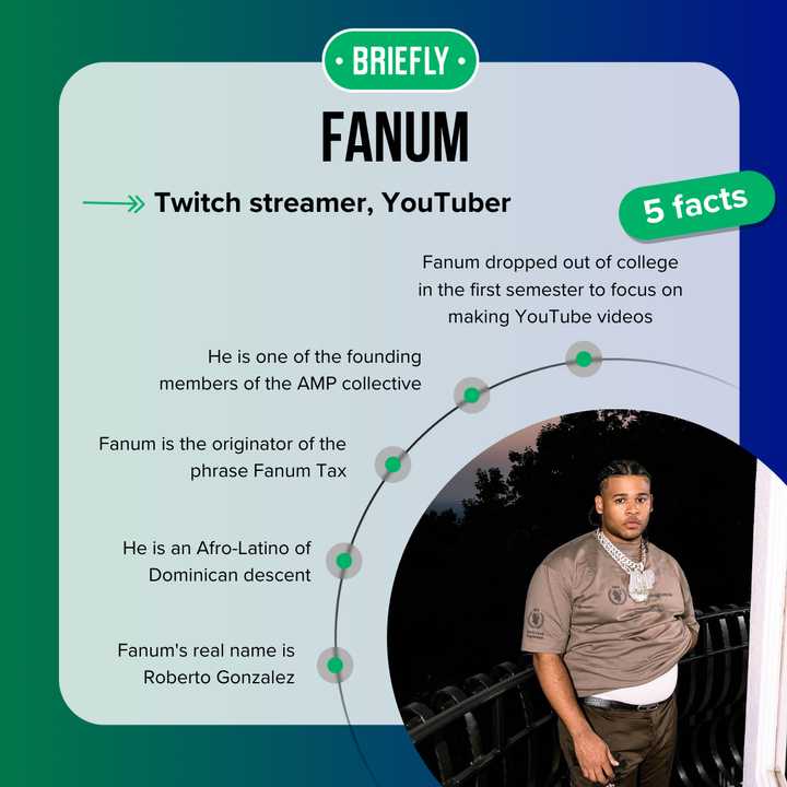 Meet Fanum: Age, height, real name, ethnicity, net worth, full bio ...
