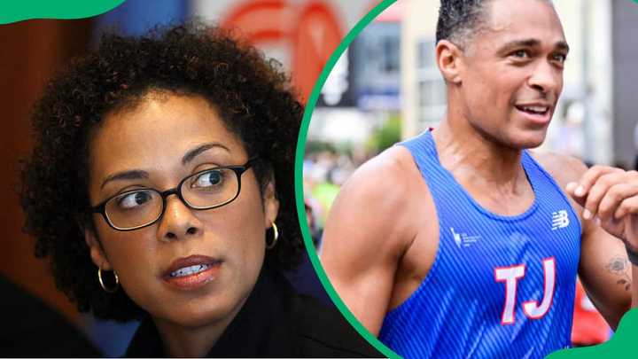 Who is T.J. Holmes' first wife, Amy Ferson? Why did they separate ...