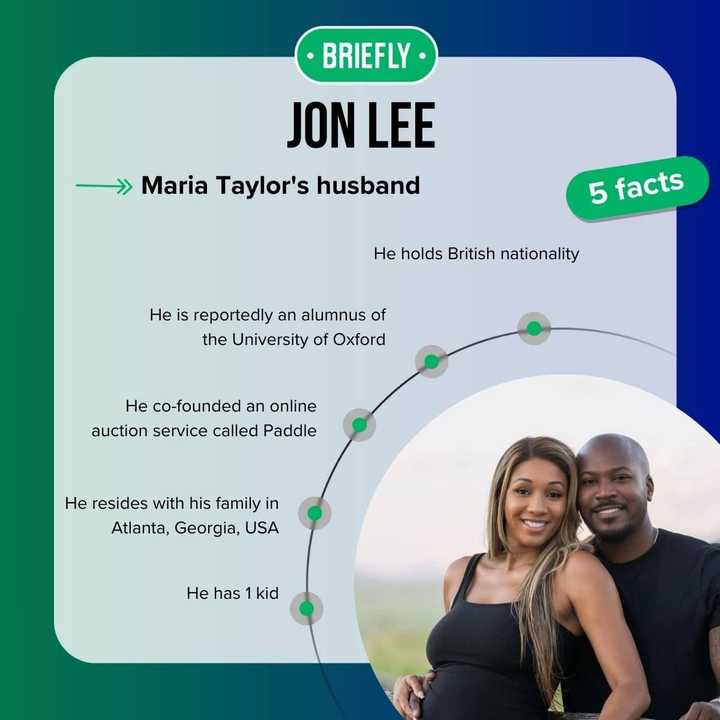Maria Taylor's husband: Everything we know about Jon Lee - Briefly.co.za