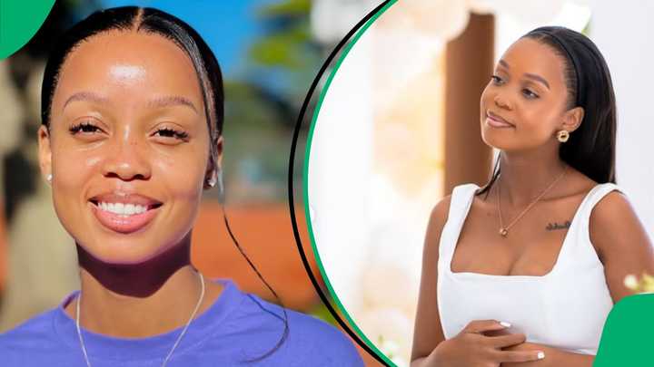 Ntando Duma Shows Off Her Stunning Wedding Ring From Hubby Una Rams: "Little Mrs Cutie ...