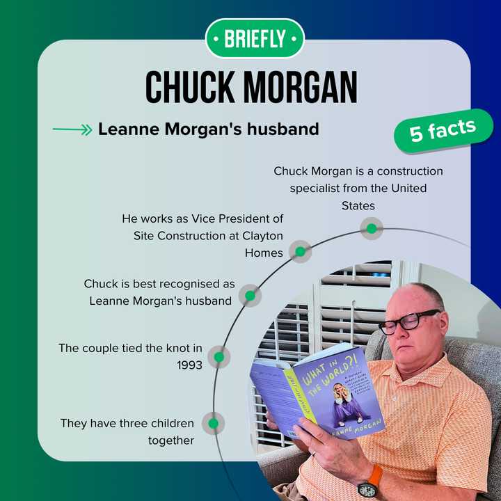 Meet Chuck Morgan, Leanne Morgan's husband and biggest supporter ...