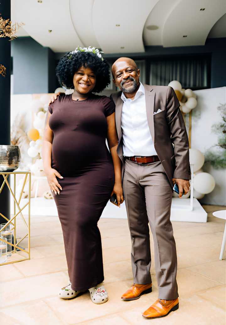 PHOTO: Lesedi Matsunyane-Ferguson Looks Stunning With Her Baby Bump at ...