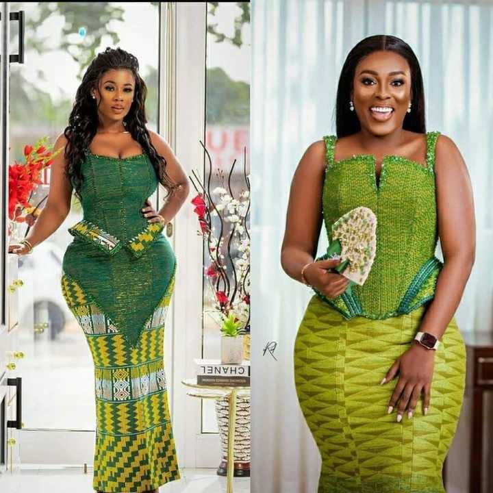 50+ trendy Slit and Kaba style designs for ladies (with images ...